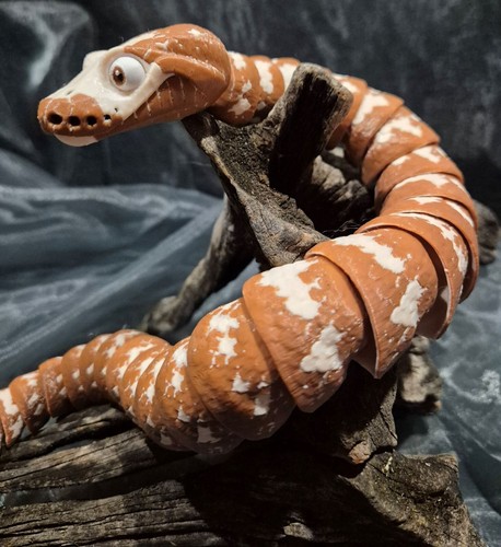 3D Printed Python Snake / Snake Articulated / Multi Colors / Ready Made ...