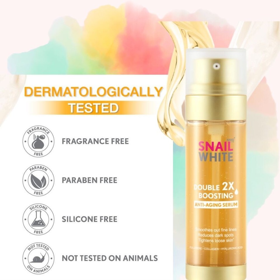 Serum Snail White Gold Cream Double Boosting Anti-Aging Namu Life ...