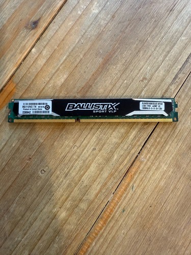Crucial Ballistix Sport VLP 4 Go DDR3-1600 CL9 1,35 V – low-profile | eBay