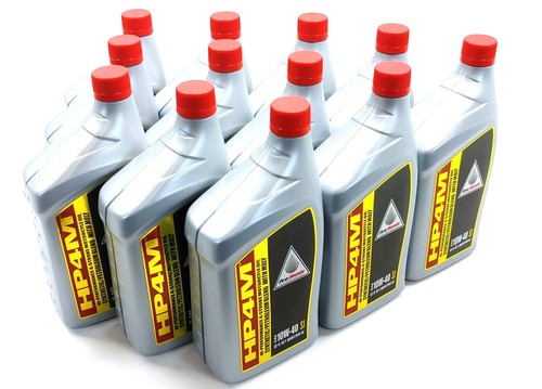 12x Honda HP4M Syn/Petroleum w/ Moly 10w40 4-Stroke Oil 12 Quarts 1 ...
