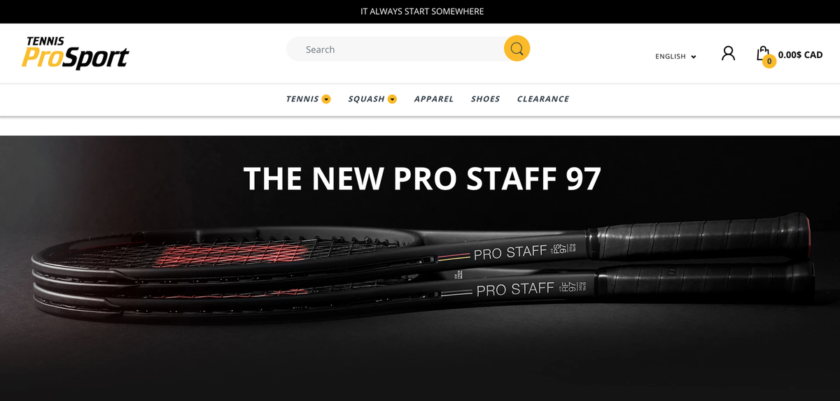 Tennis ProSport | eBay Stores