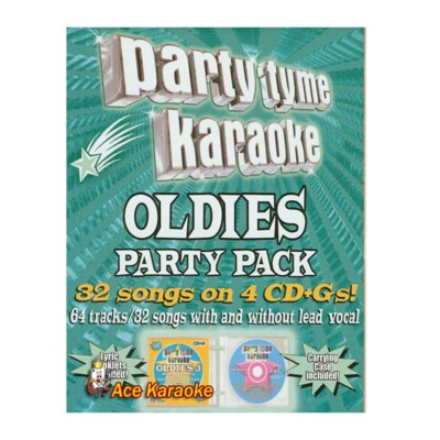 Party Tyme Karaoke CDG SYB4414-OLDIES Party Pack 32Songs on 4CD+GS | eBay