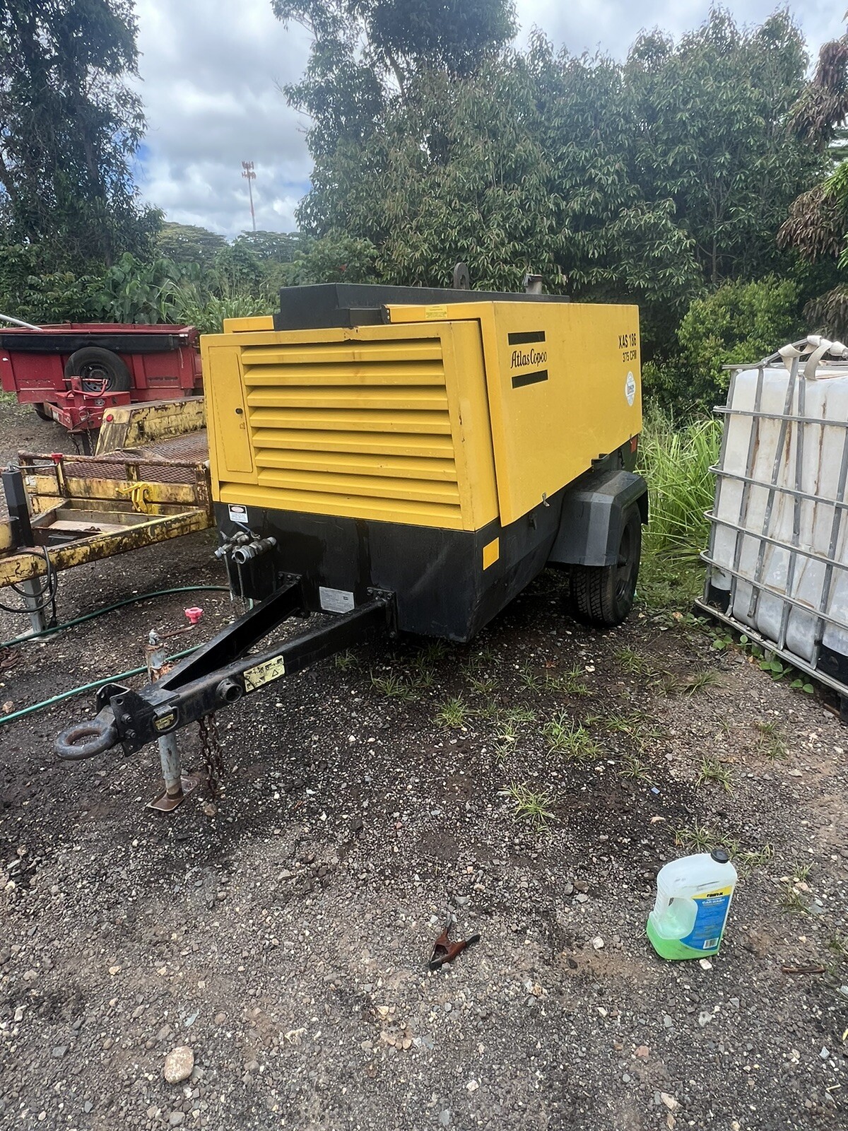 Air Compressor Atlas Copco XAS 186 375 CFM | eBay