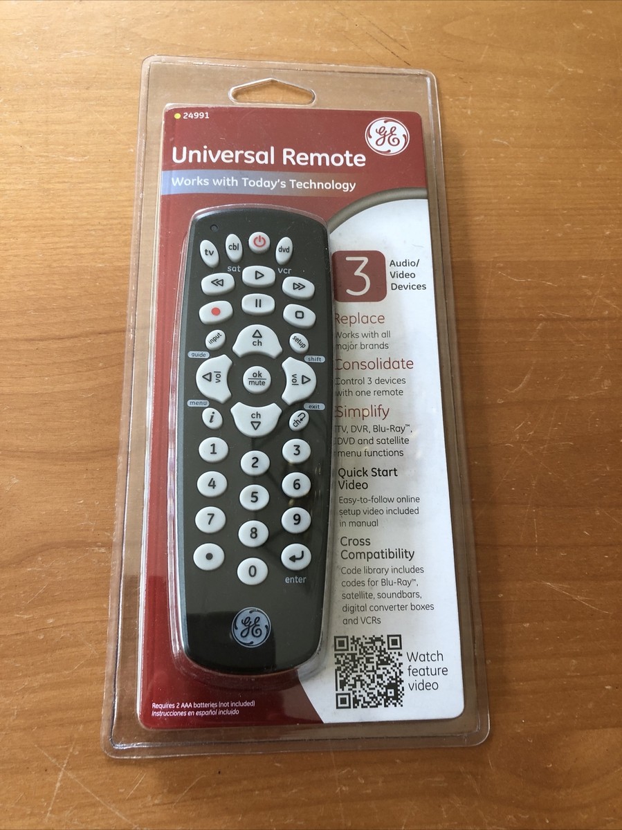 Ge 24991 Remote Control Manual Códigos GE RC24991 C | PDF