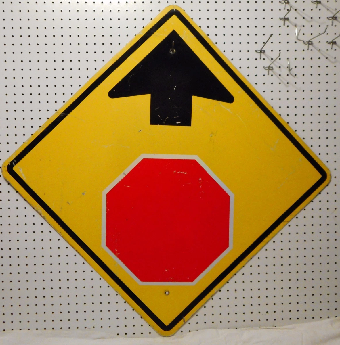 Yield Sign Ahead Sign