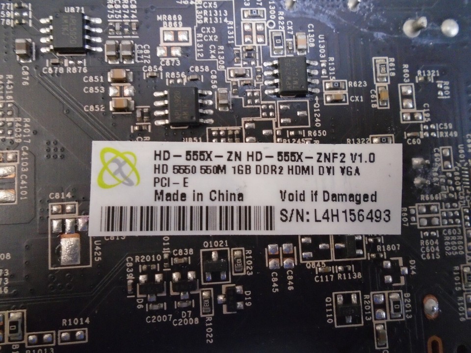 ATI HD-555X-ZN HD 5550 550M 1GB DDR2 HDMI DVI VGA PCI-e video card | eBay