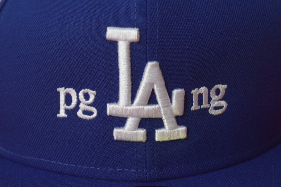MLB New Era Los Angeles Dodgers PGLang Kendrick Lamar Hat Size 59Fifty ...