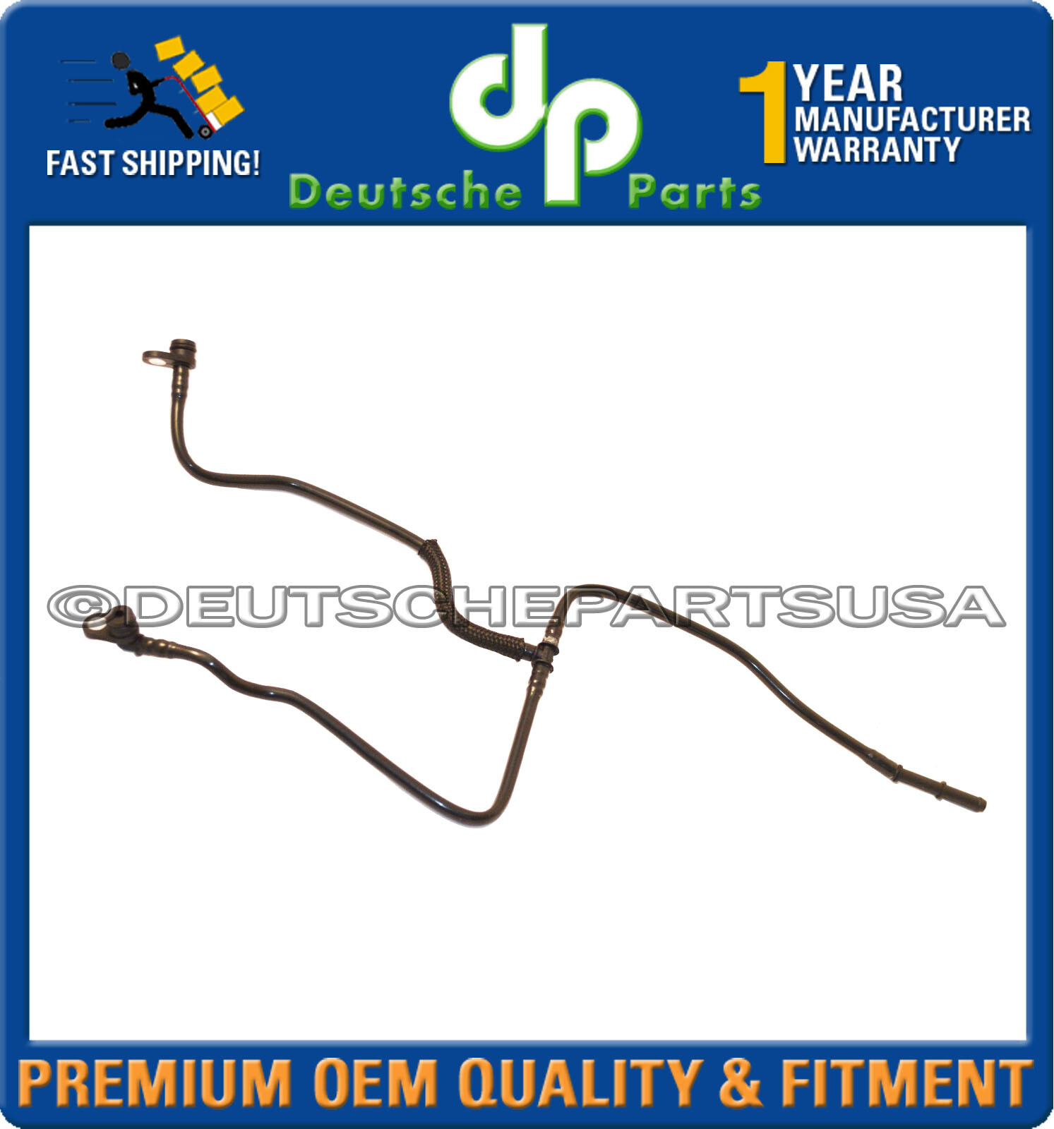 For Porsche Cayenne 4.8L V8 Coolant Vent Line (3-Way) 94810602604 948 ...