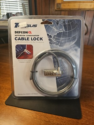 Targus Defcon CL Laptop Combination Cable Lock PA410U | eBay
