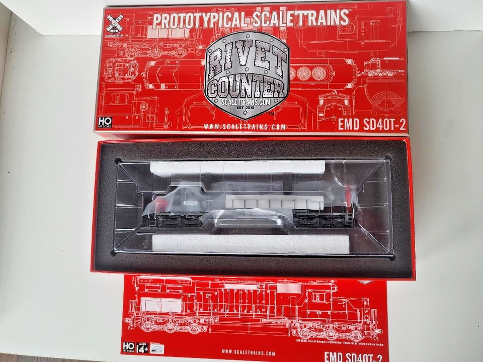 Scaletrains Rivet Counter SP SD40T-2 Southern Pacific #8320 DC DCC ...