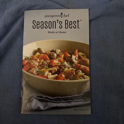 Pampered Chef Season's Best Made at Home (Book FALL/WINTER 2019) | eBay