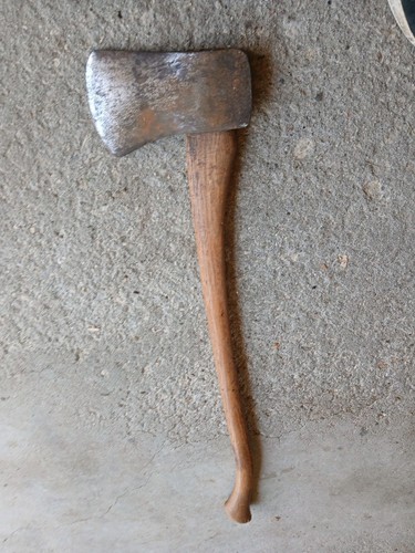 Vintage PLUMB Single Bit Axe with Wood Handle 35" | eBay