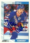 Joe Cirella autographed Hockey Card (New York Rangers) 1992 Score #369 ...