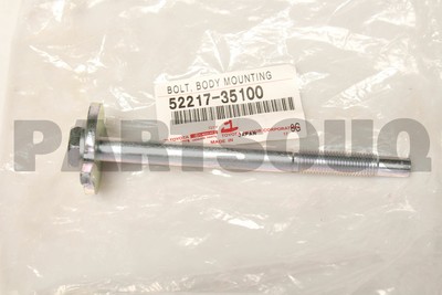 5221735100 Genuine Toyota BOLT, BODY MOUNTING 52217-35100 | eBay