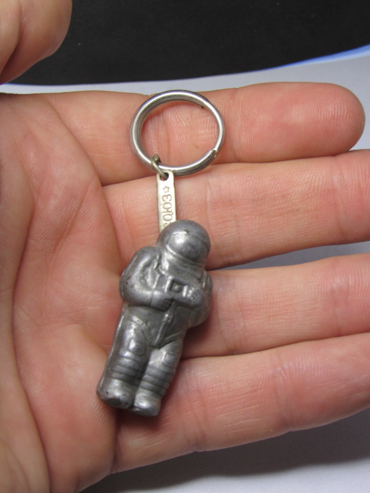 USSR Vintage Keychain for Key Soviet Cosmos Cosmonaut Metal | eBay