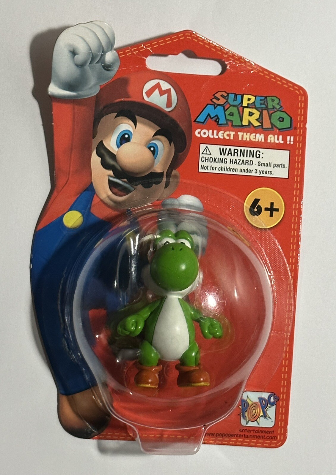 Nintendo Super Mario Bros Yoshi (2007) Popco 2 1/2" Mini Figure | eBay