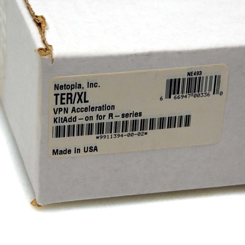 NEW Netopia R9100 TER/XL VPN Acceleration Kit for R-Series Routers ...