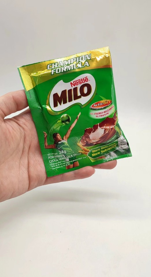Milo Sachet Packets 25g 1Pack From Sri Lanka Milo Drink Sachet Easy ...