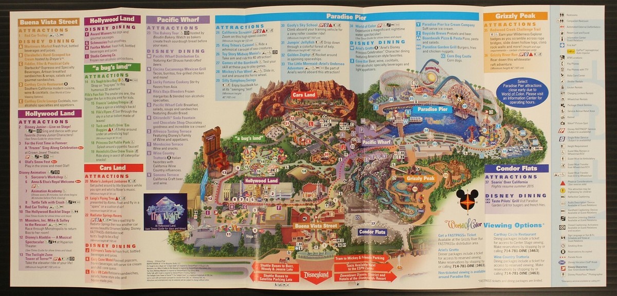 Disneyland California Adventure Map Disneyland Teases Possible New
