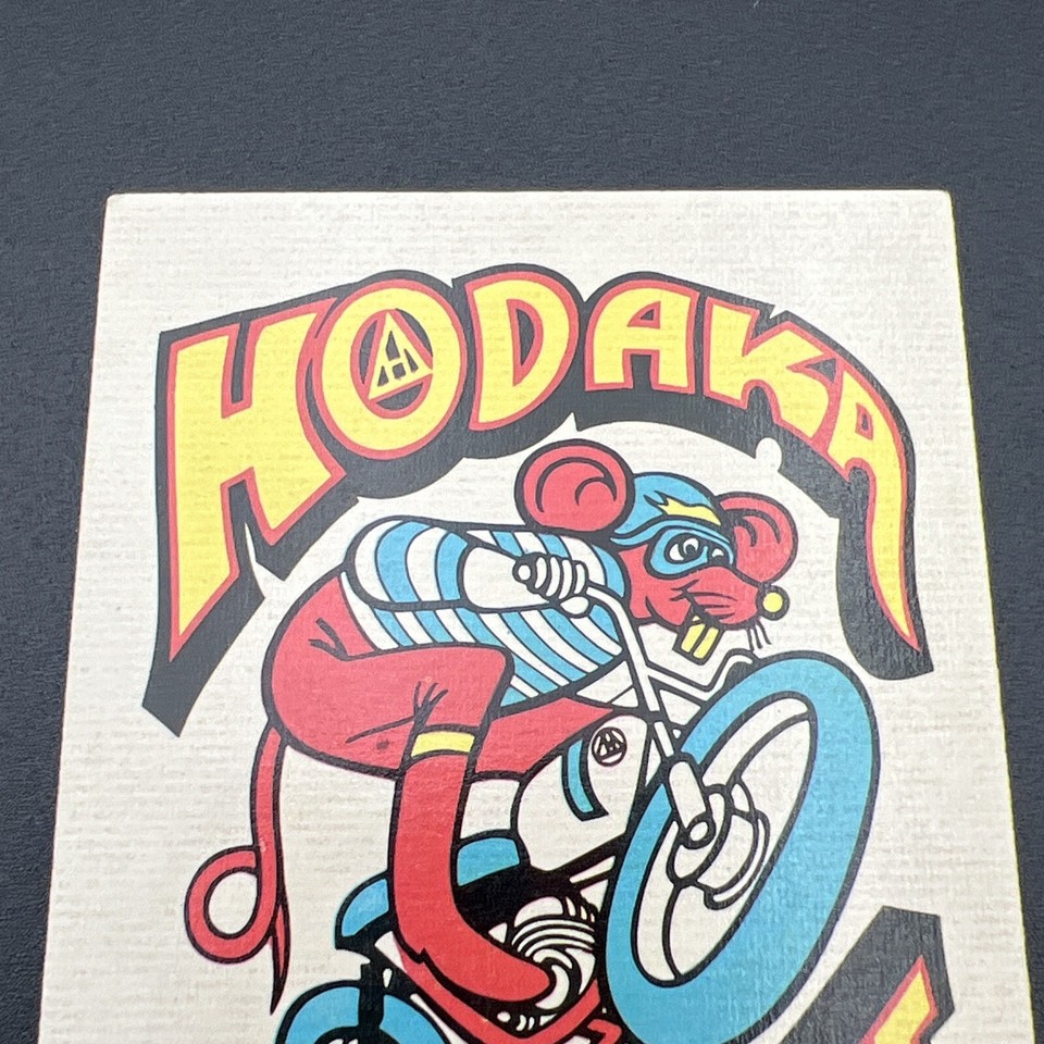 1972 DONRUSS SUPER CYCLES AMA STICKER #33 HODAKA SUPER RAT | eBay