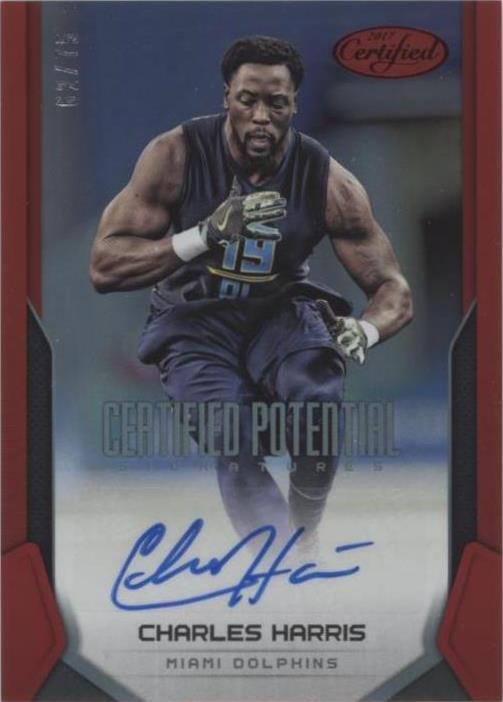2017 Panini Certified - Certified Potential Signatures Charles Harris # ...