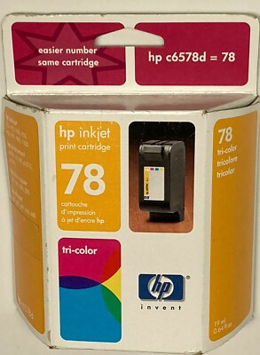 HP 78 Tri Color Genuine Ink cartridge for HP Deskjet Officejet Pro ...