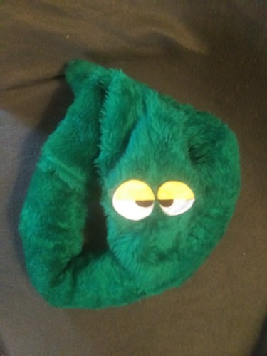 Vintage Crazy Critters Hand Puppet Green Plush SNAKE 46" Long 16 ...