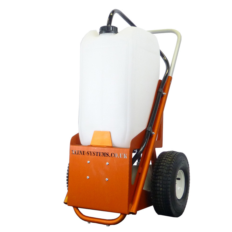 25ltr Window Cleaning Trolley Kit, Advanced Package (Trolley+Pole+Brush ...