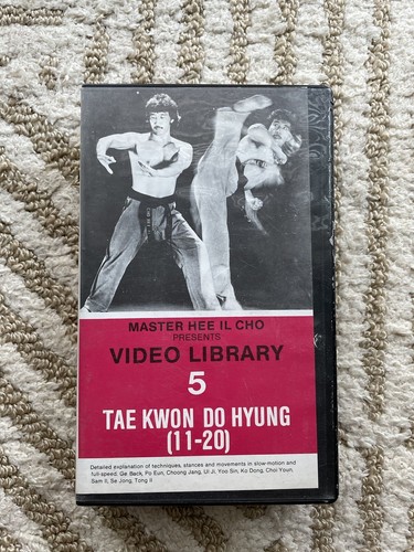 Master Hee IL Cho Tae Kwon Do Hyunh Video Library 5 | eBay