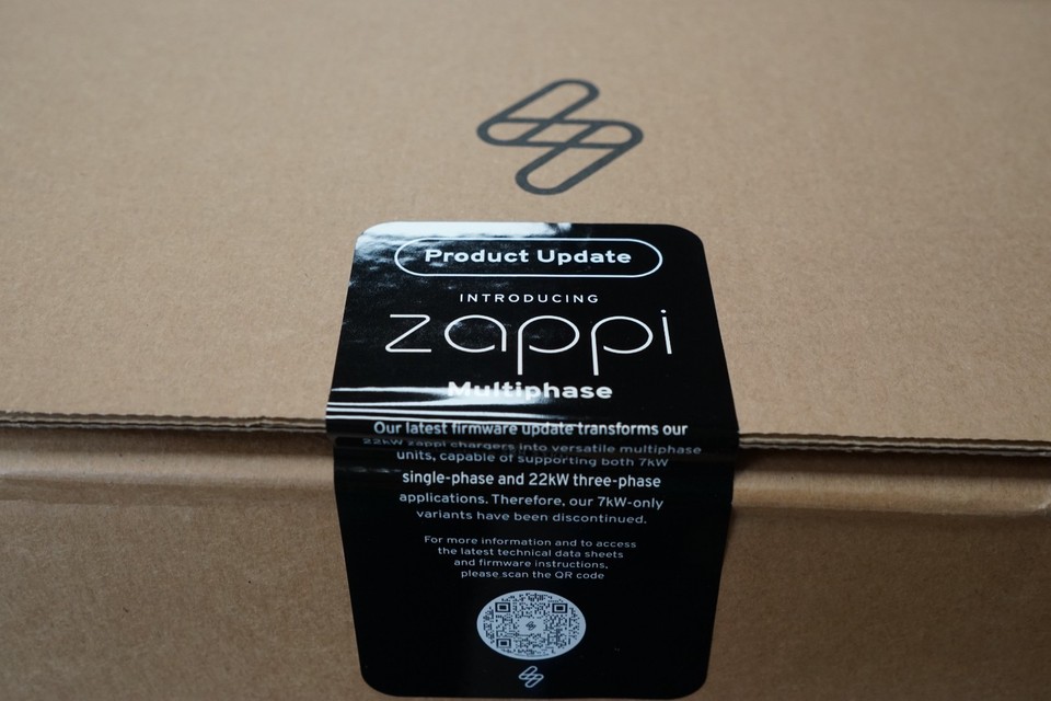 Zappi EV Charger 7kW 22kW Multiphase WHITE, Untethered Zapp- SEALED ...