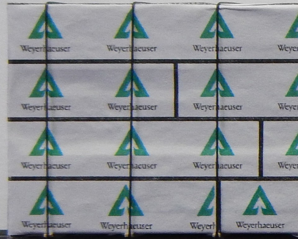 Solid Wood Wrapped Lumber Load for HO Scale 60 Foot Bulkhead Flat Car ...