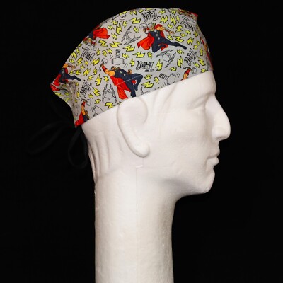 Marvel Avengers Superhero Thor on Gray Theme Scrub Hat | eBay