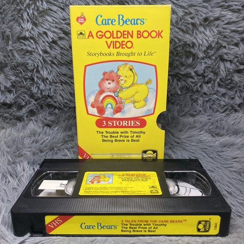 Care Bears - 3 Tales From the Care Bears Trouble Timothy Prize VHS Tape ...