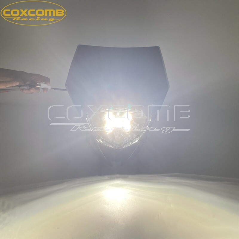 Off-road LED Headlight Headlamp For Yamaha WR450F WR250F Dirt Bike ...