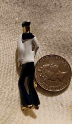VINTAGE SAILOR ROYAL NAVY ENAMEL CHARACTER PIN BADGE BROOCH | eBay