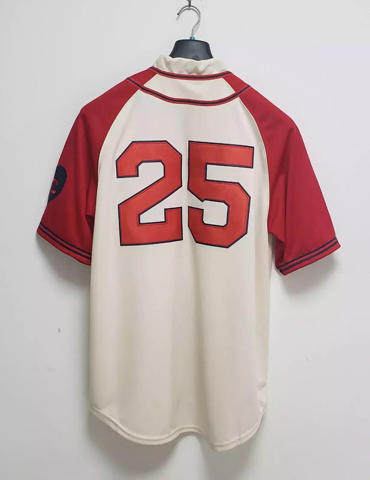 Custom 1942 Kansas Paige #25 Monarch Baseball Jerseys Stitched Beige ...
