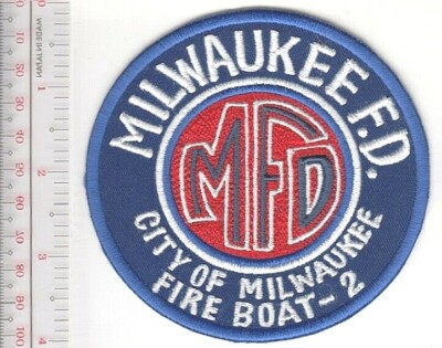 Fire Boat Wisconsin Milwaukee Fire Department Fire Dive Rescue EMS ...