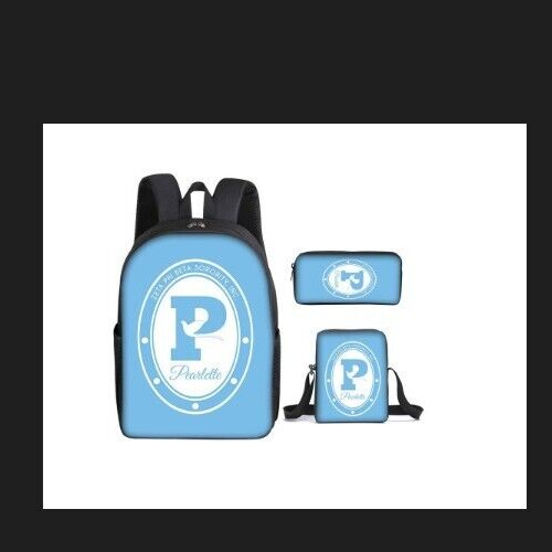 Zeta Youth Pearlette Full Size Backpack w/ Accessories | eBay