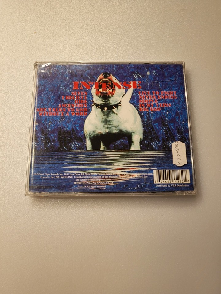 Intense by Intense (Metal) (CD, Jul-2001, Tiger-Bay) 656613152621| eBay