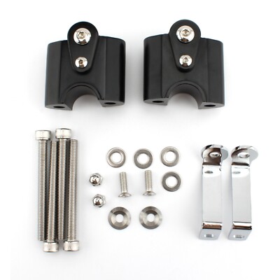 Motorcycle Handlebar Riser Mounting Lift Clamp Adapter For BMW R18 ...