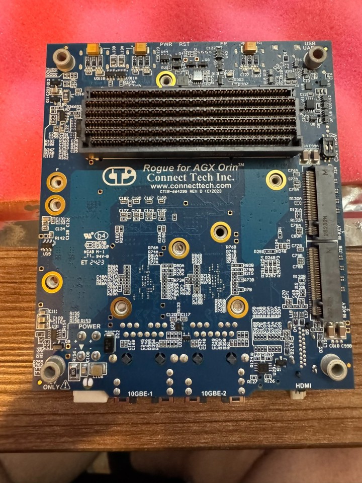 Connect Tech Rogue AGX202 Carrier Board for Jetson AGX Orin 2x 10GbE | eBay