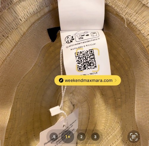 NWOT Weekend Max Mara Label-cut Raffia Effect Bucket Hat Sz:M/L 58 ...