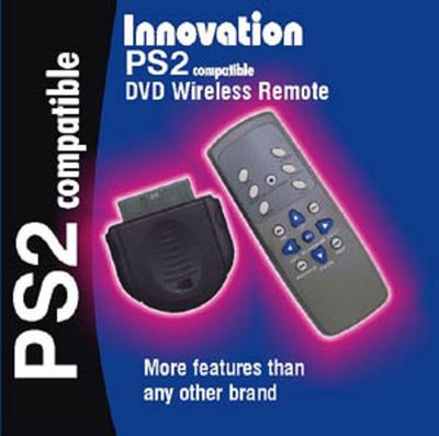 PS2 Sony Playstation DVD video game Remote Receiver Wireless Controller ...