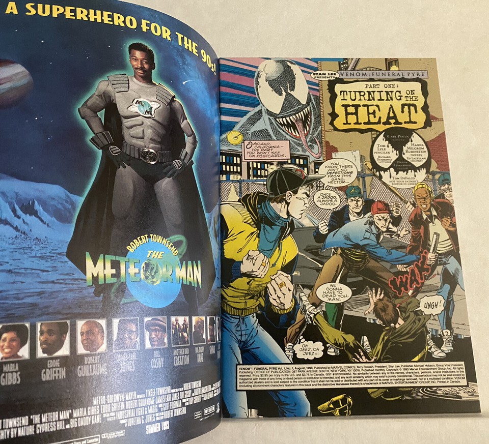 Marvel Comics Venom: Funeral Pyre #1 Holo-Foil Cover VF/NM | eBay