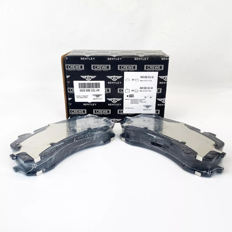 Front Rear Brake Pad W/Sensors Set 4M0698451C for Bentley Bentayga 17 ...