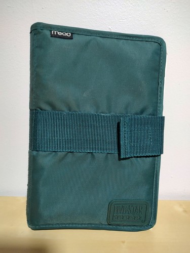 Vintage Mead Five Star First Gear Green Trapper Cover Wire Bound ...