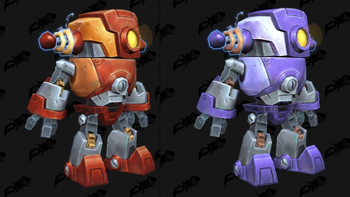 Thrillbot Chillbot 9000 combo World of Warcraft WoW in game pet message ...