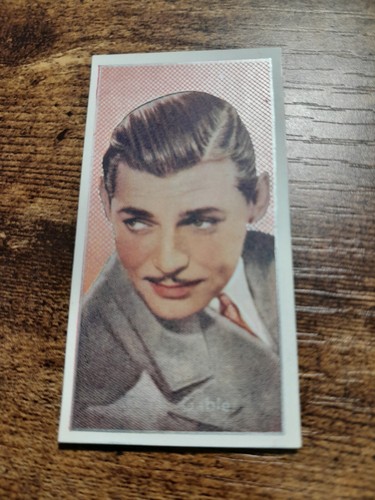 1936 Carreras Film Stars CLARK GABLE Tobacco Card | eBay