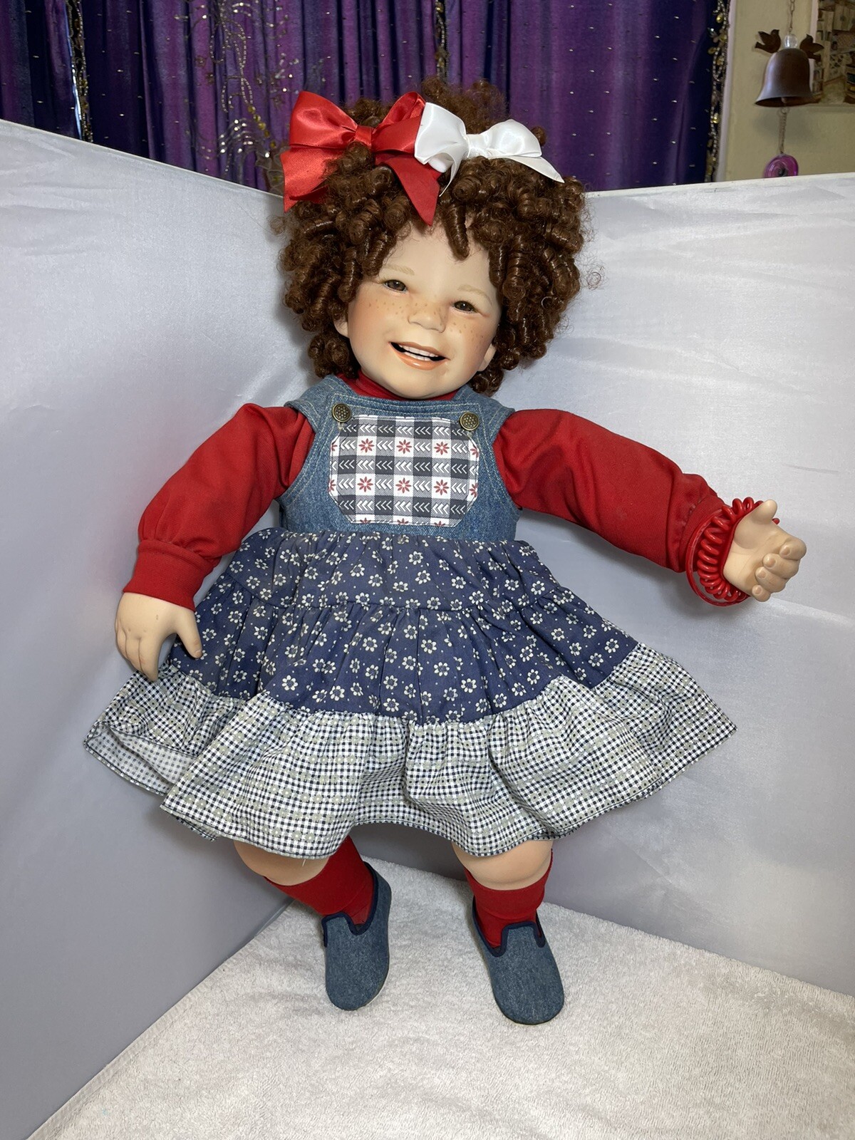 Vintage Terrible Two’s Doll by Rubert Breast Plate 27" tall 1997 | eBay