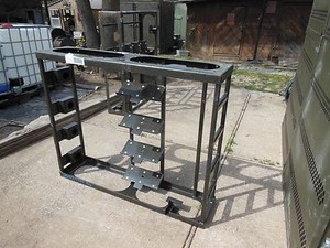 MILITARY SURPLUS RACK STORAGE SMALL ARMS RIFLE GUN M-15 MK19 MOD 3 40 ...
